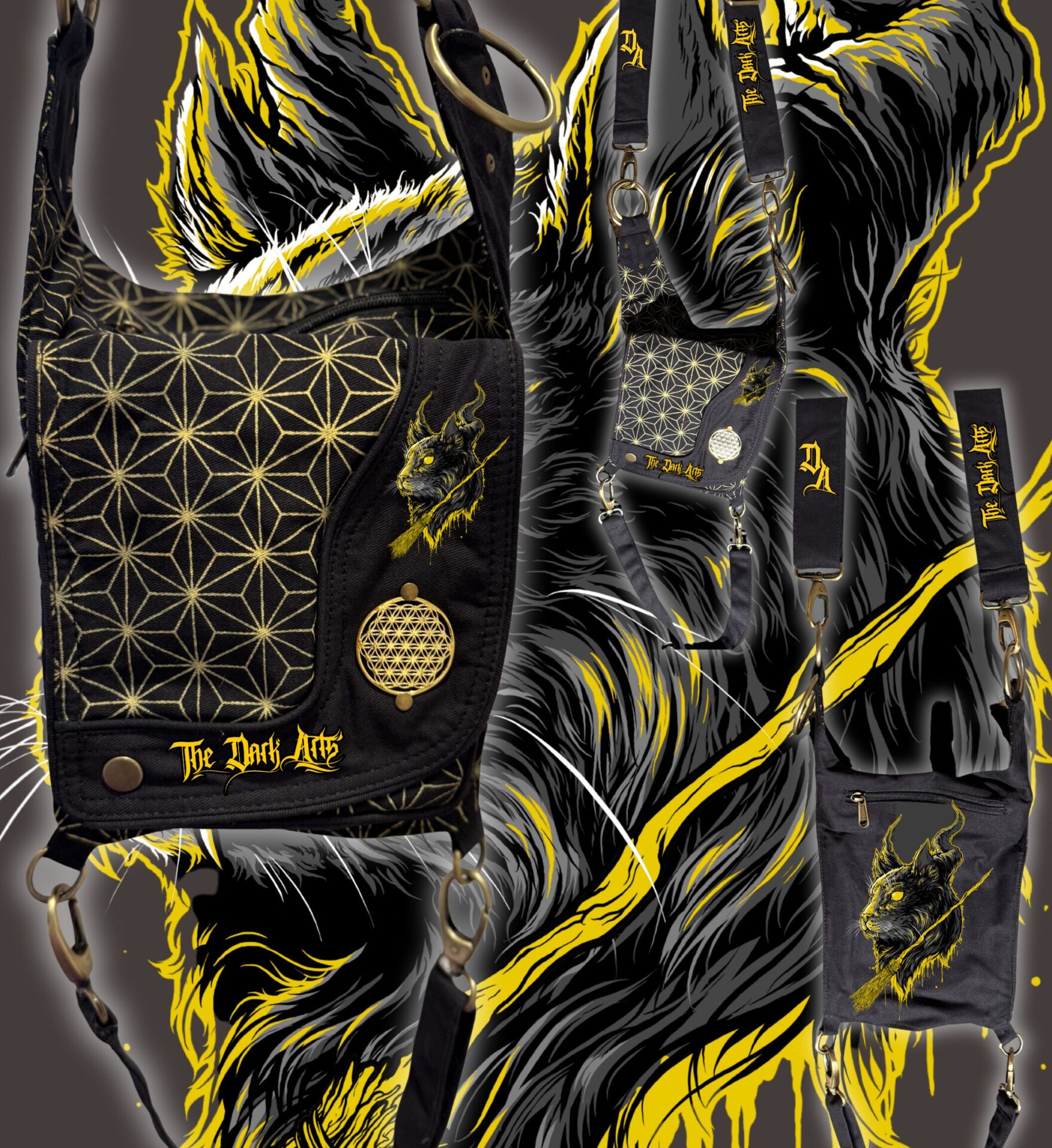 Dark Arts - Alchemist Magick Bag! (Free Mystery Crystal Pendant Inside ...